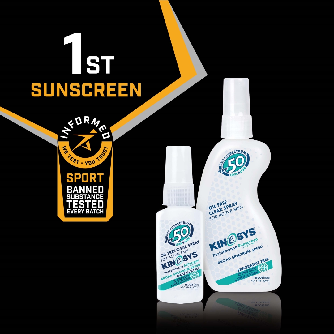 KINeSYS Becomes First-Ever Sunscreen to Achieve Informed Sport ...