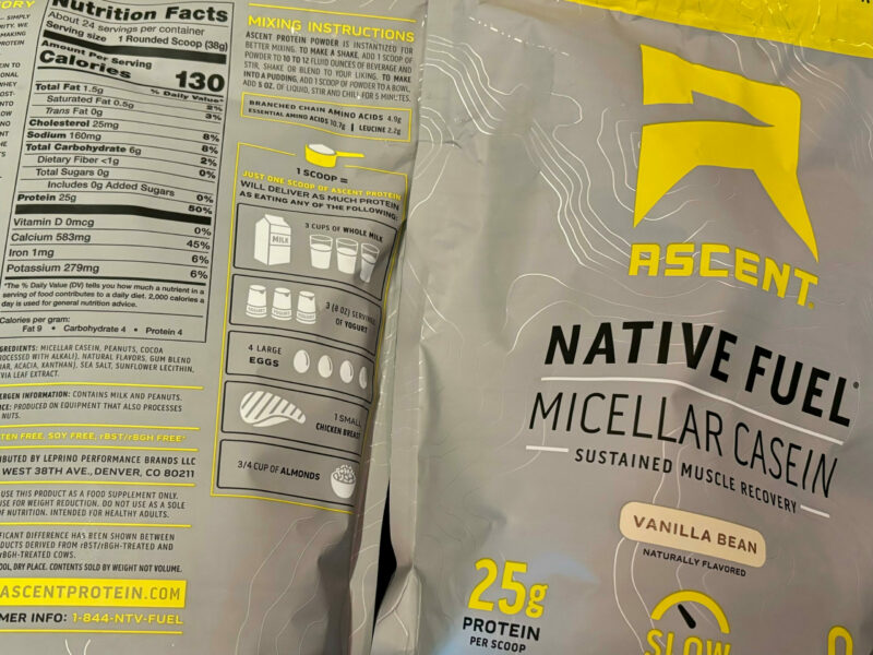 Trail Runner Product Review: Ascent Protein Micellar Casein — ATRA